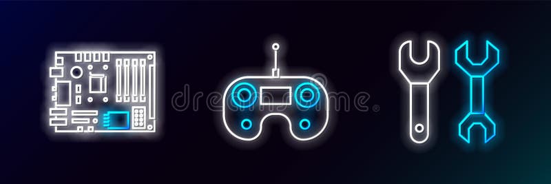 Set Line Spanner, Electronic Computer Components Motherboard Digital ...