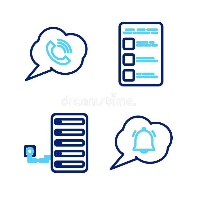 Set Line Speech Bubble Chat Notification, Server, Create Account Screen ...