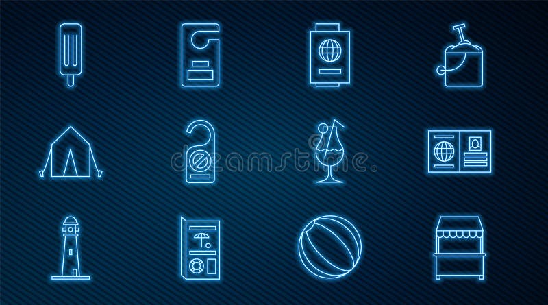 Set Line Street Stall with Awning, Passport, Ticket, Please Do Not ... Set Line Street Stall with Awning, Passport, Ticket, Please Do Not ...