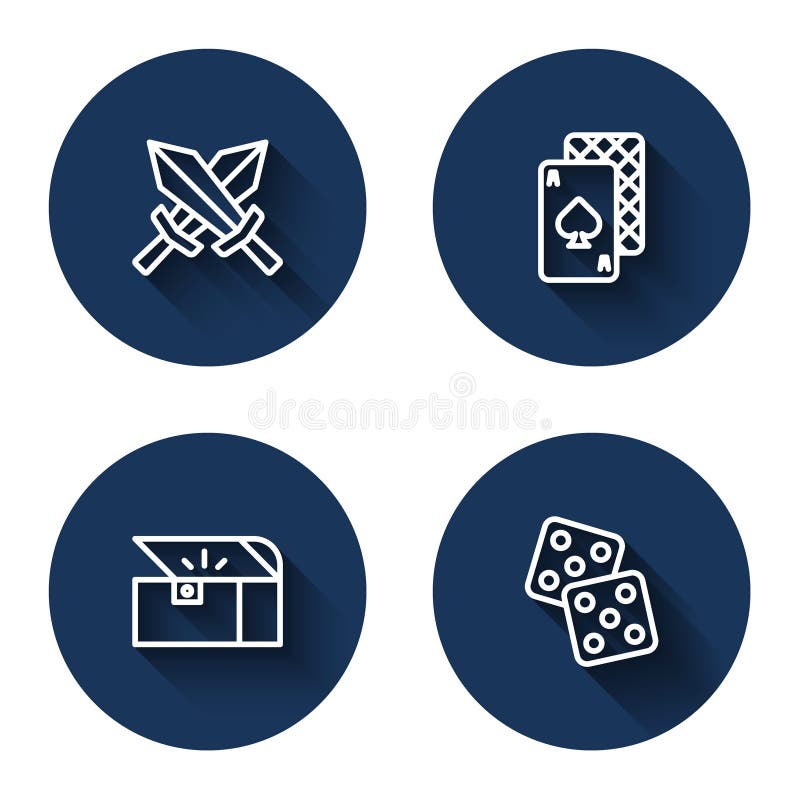 Playing Cards Vector Circle Stock Illustrations – 1,135 Playing Cards ...