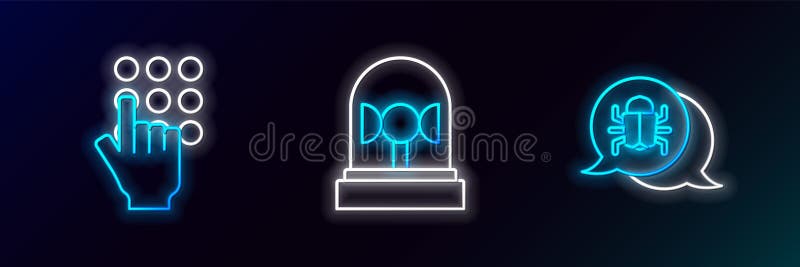 Set Line System Bug, Password Protection and Flasher Siren Icon ... Set Line System Bug, Password Protection and Flasher Siren Icon ...