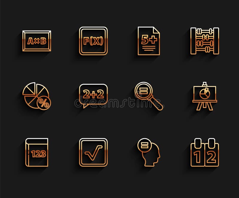 Set Line Test or Exam Sheet and Pen, Open Book, Calculation ...