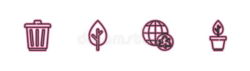 Recycling Tree stock vector. Illustration of sustainable - 12644753