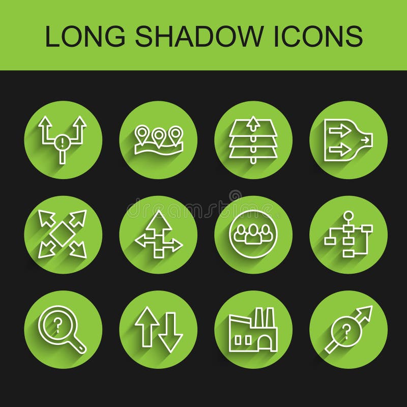 Set Line Unknown Search, Arrow, Factory, Hierarchy Organogram Chart and ... Set Line Unknown Search, Arrow, Factory, Hierarchy Organogram Chart and ...