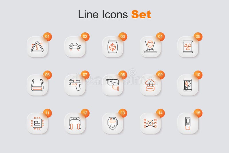 Set Line USB Flash Drive, Neural Network, Artificial Intelligence Robot ... Set Line USB Flash Drive, Neural Network, Artificial Intelligence Robot ...