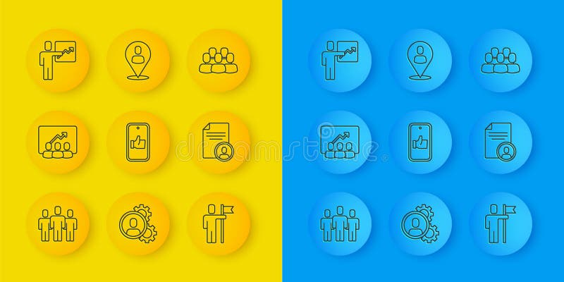 Set Line Users Group, Project Team Base, Hand Like, Team Leader, Resume ...