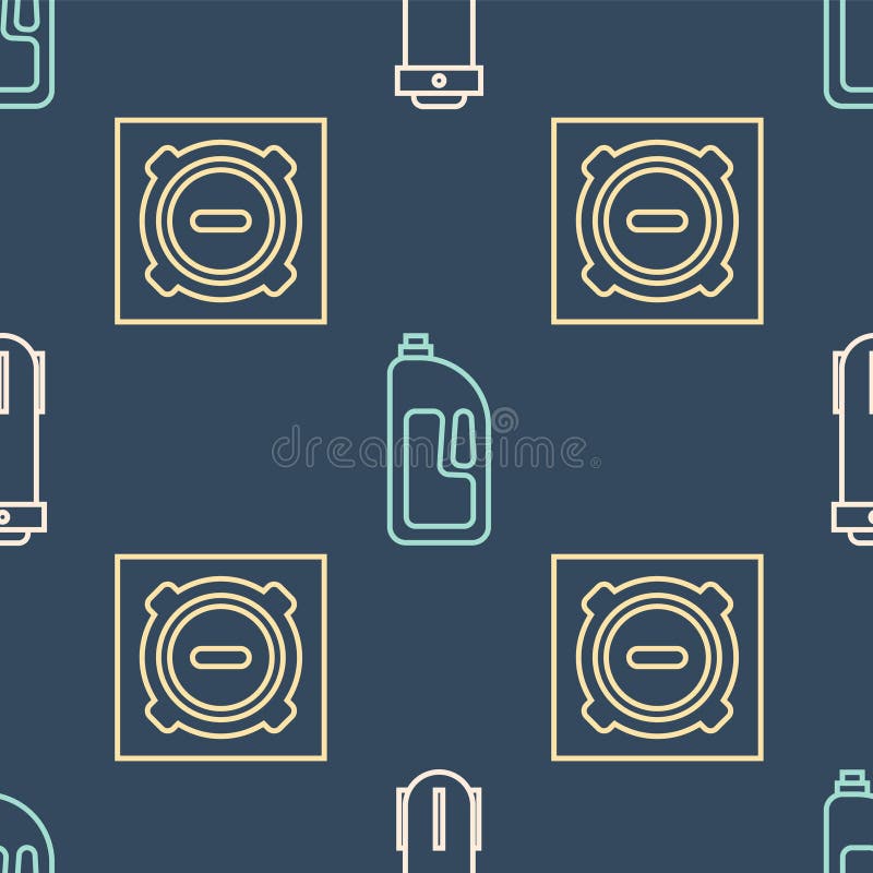 Set Line Water Filter, Manhole Sewer Cover and Container with Drain ...