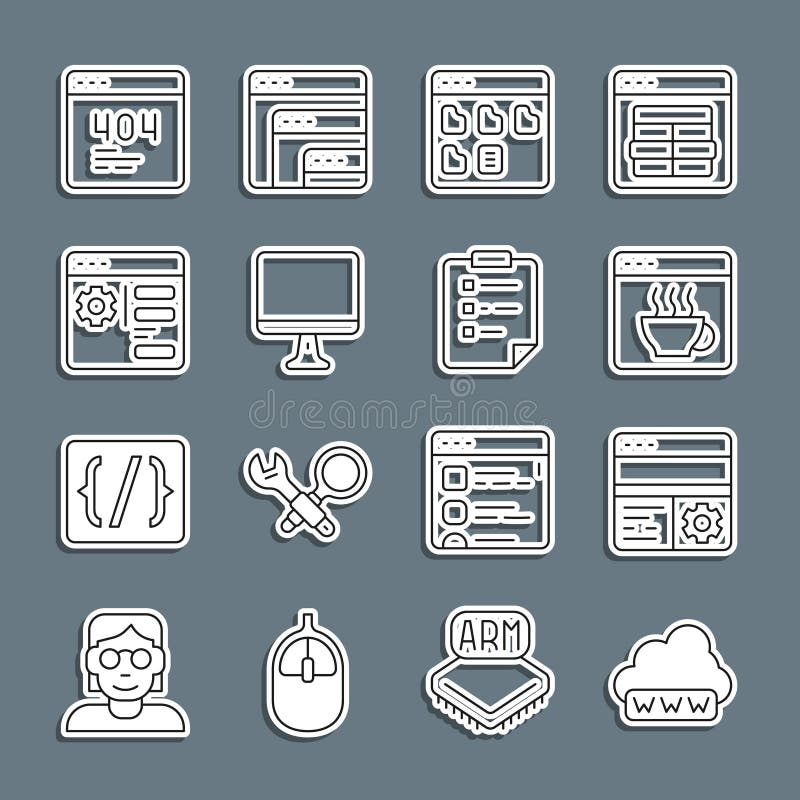 Debugging Software in Action Stock Illustration - Illustration of modify, control: 143608115