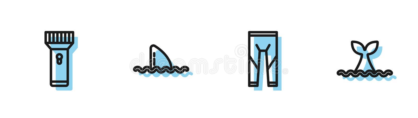 Tail Shark Wetsuit Stock Illustrations – 27 Tail Shark Wetsuit Stock ...