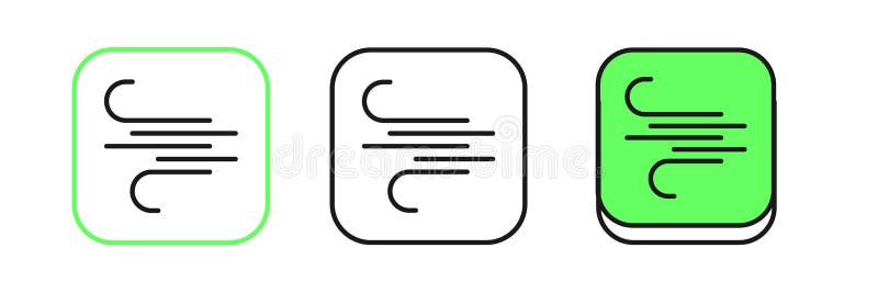 Blowing Wind Line Art Vector Stock Photos - Free & Royalty-Free Stock ...