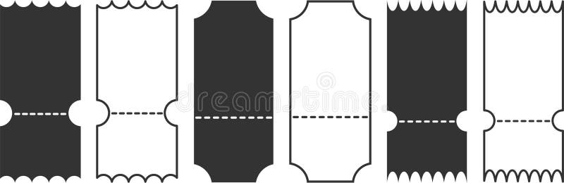 Tickets Blank Simple Stock Illustrations – 108 Tickets Blank Simple ...