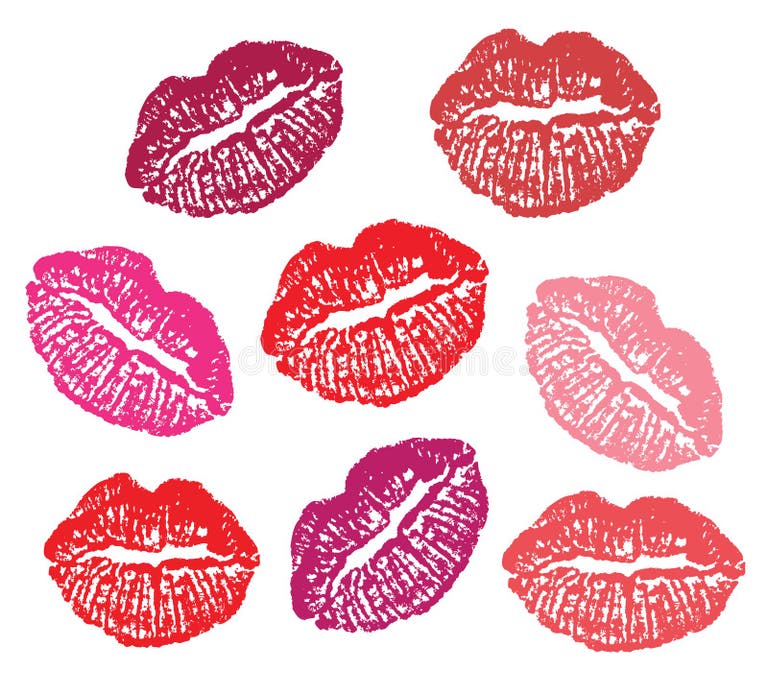 Kiss Marks Stock Illustrations – 110 Kiss Marks Stock Illustrations ...