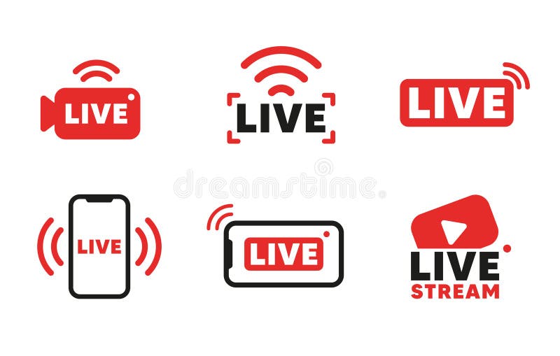 Streaming Music Service Icons Stock Illustrations – 343 Streaming Music ...