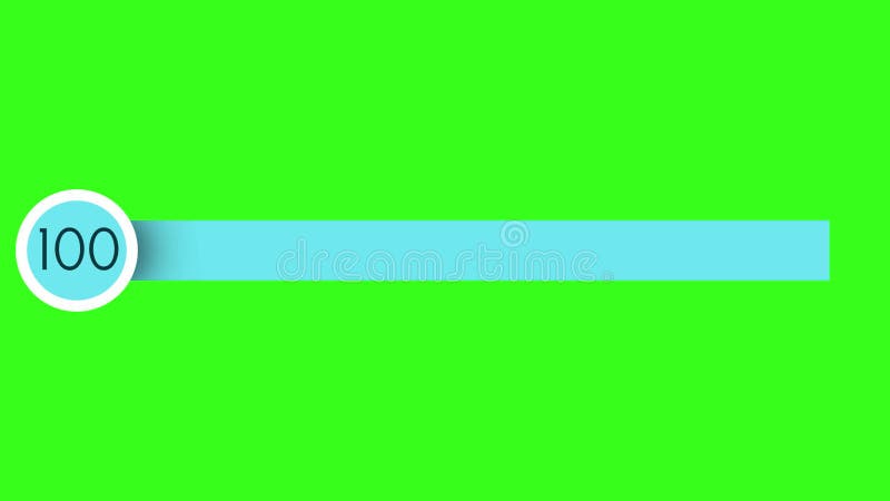 Animated Progress Loading Bar in Transparent Background Stock Footage ...