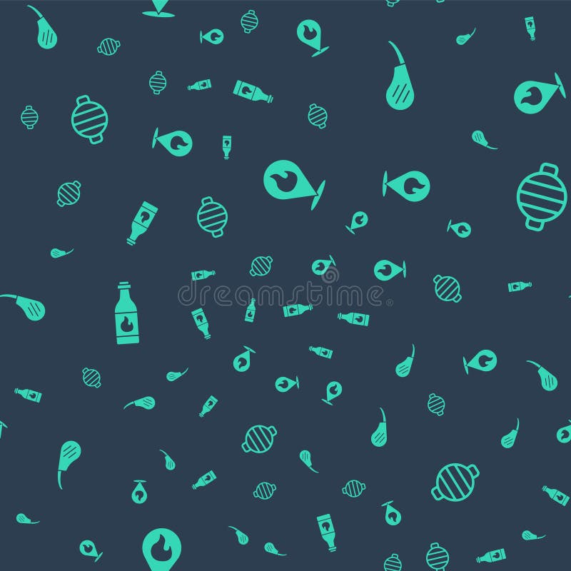 Set Location with Fire Flame, Rib Eye Steak, Tabasco Sauce and Barbecue ...