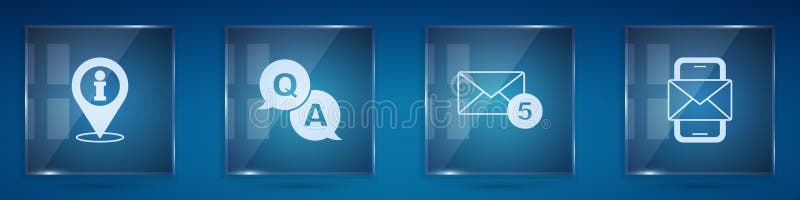 Set Location with Information, Question and Answer, New, Email Incoming ...