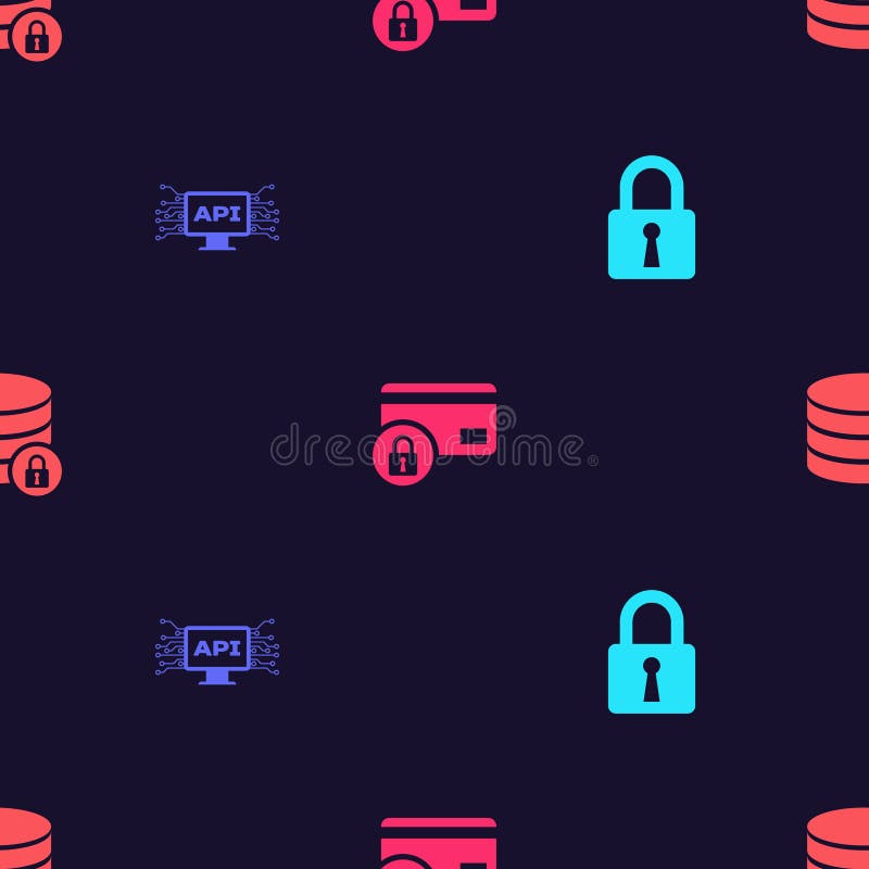 Set Lock Computer Api Interface Credit Card With Lock And Server 3339