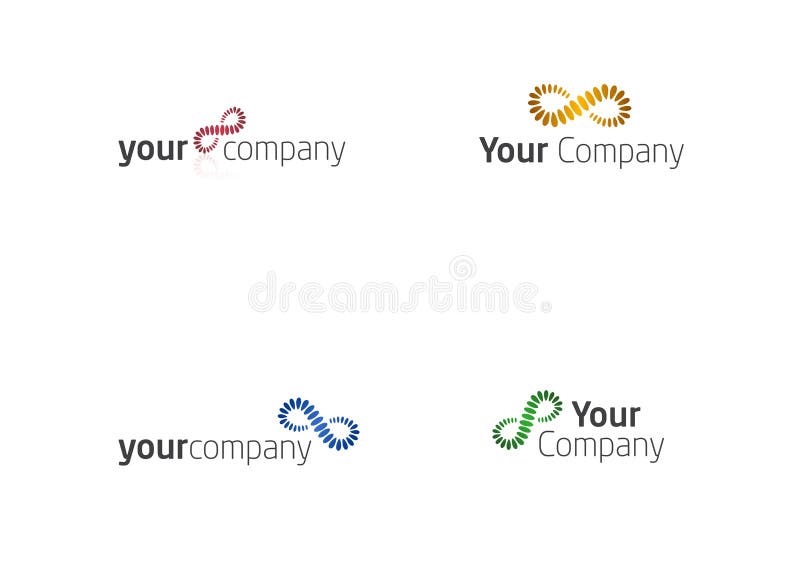 Set logo stock vector. Illustration of identity, colors - 9161296