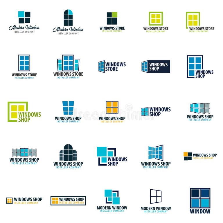 Window Installer Logo Stock Illustrations – 49 Window Installer Logo ...