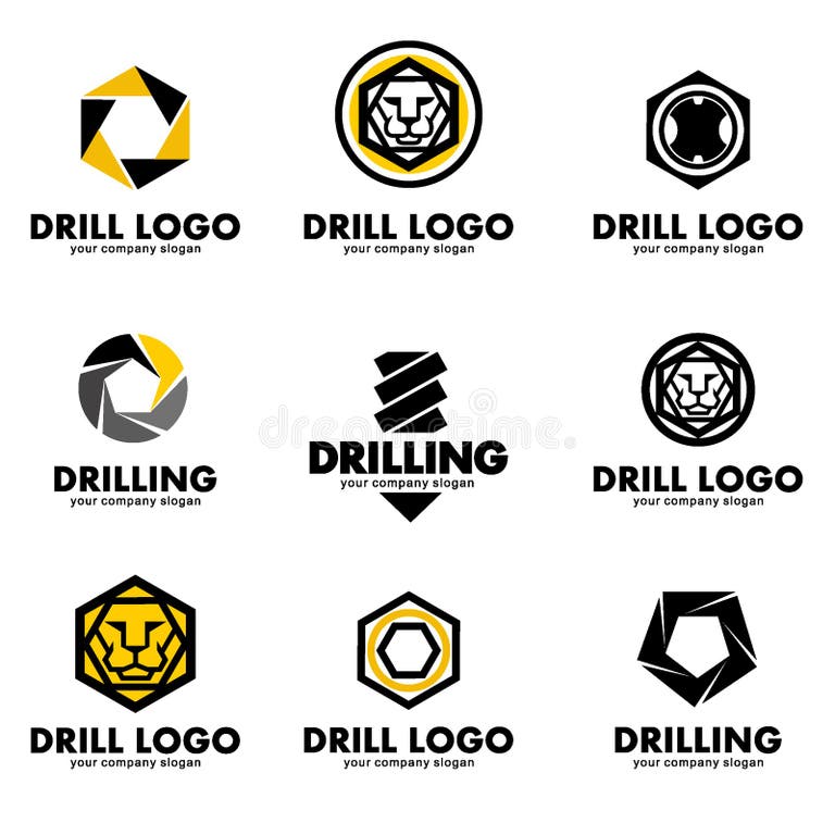 Drilling Logo Stock Illustrations – 4,686 Drilling Logo Stock ...
