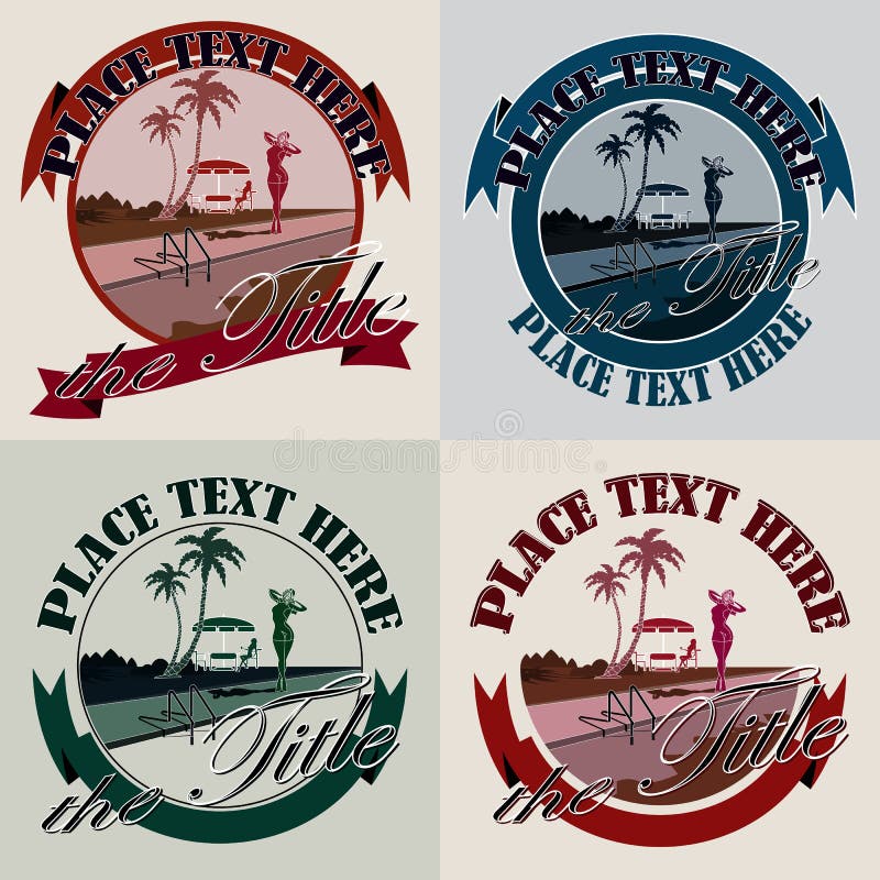 Resorts Emblems Stock Illustrations – 11 Resorts Emblems Stock ...