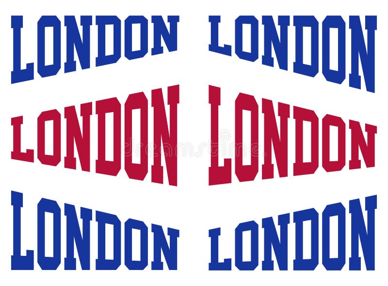 Set london typography stock illustration. Illustration of typography ...
