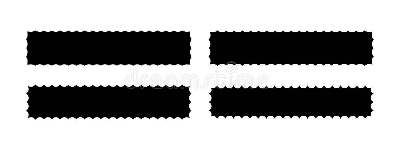 Long Wavy Border Stock Illustrations – 457 Long Wavy Border Stock ...