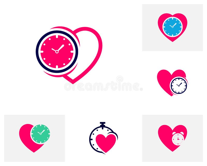 Time Love Clock Stock Illustrations – 6,320 Time Love Clock Stock ...