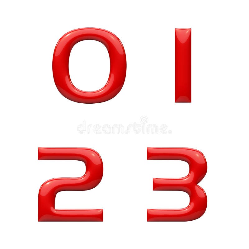 Set 3d Red Numbers Stock Illustrations – 1,672 Set 3d Red Numbers Stock ...