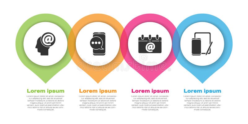 Email Graphic stock vector. Illustration of letters, envelopes - 31597