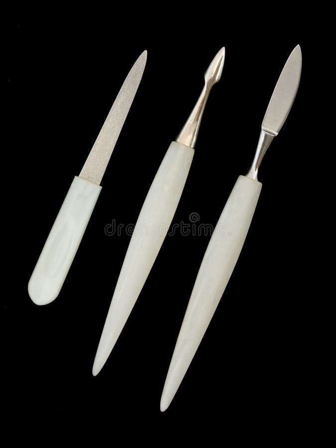 Manicure Tools stock photo. Image of groom, detail, isolated - 1295654
