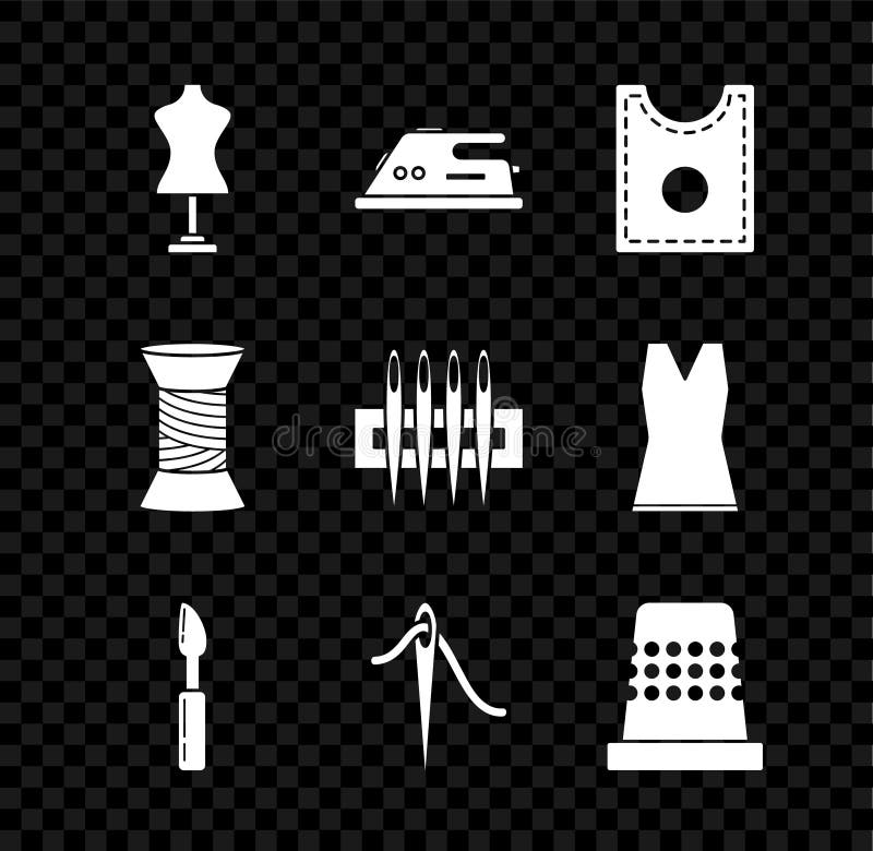 Set Mannequin, Electric Iron, Sewing Pattern, Cutter Tool, Needle for ...