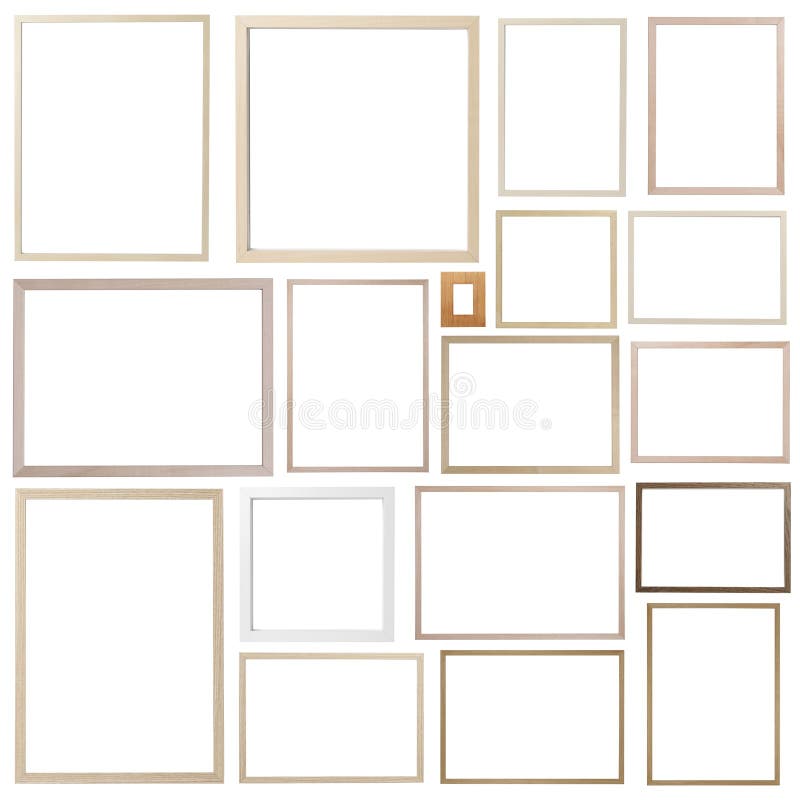 Many Rectangular Picture Frames Stock Illustrations – 85 Many ...