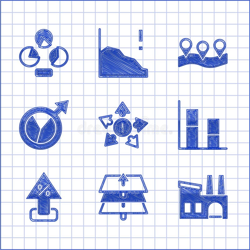 Set Many Ways Directional Arrow, Layers, Factory, Graph, Chart, Diagram ... Set Many Ways Directional Arrow, Layers, Factory, Graph, Chart, Diagram ...