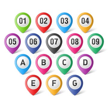 Location Numbers Stock Illustrations – 878 Location Numbers Stock ...