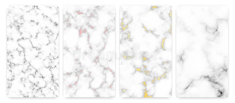 Set of Marble Texture Backgrounds Stock Vector - Illustration of ...