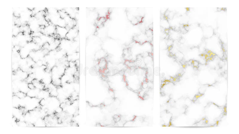 Set of Marble Texture Backgrounds Stock Vector - Illustration of ...