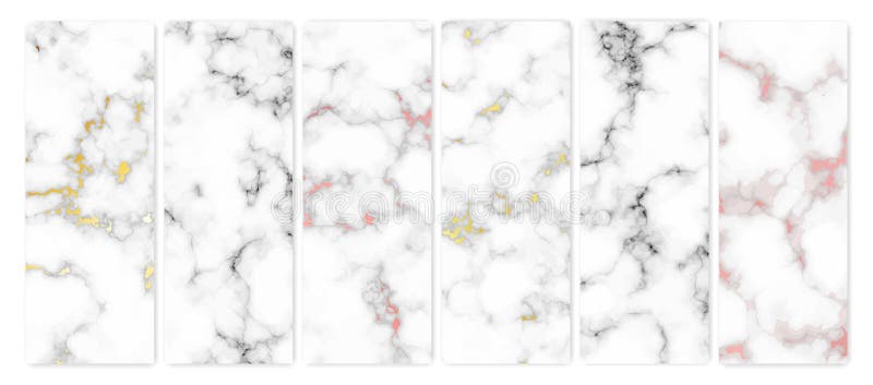 Set of Marble Texture Backgrounds Stock Vector - Illustration of ...