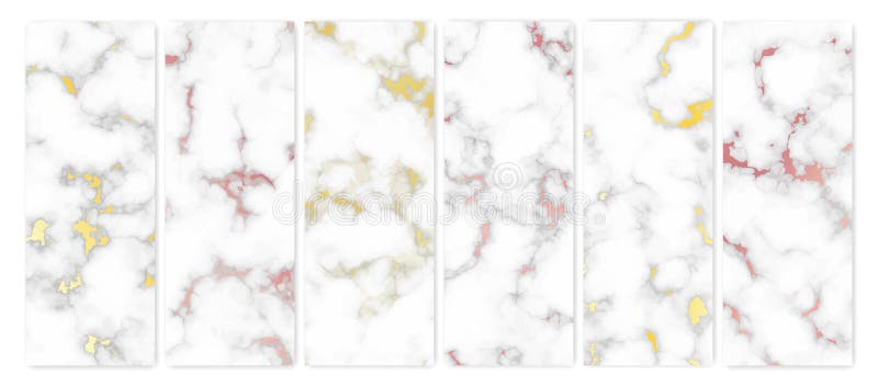 Set of Marble Texture Backgrounds Stock Vector - Illustration of ...