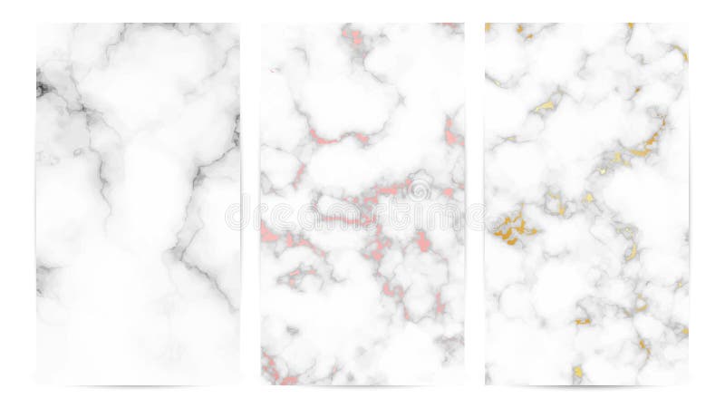 Set of Marble Texture Backgrounds Stock Vector - Illustration of ...