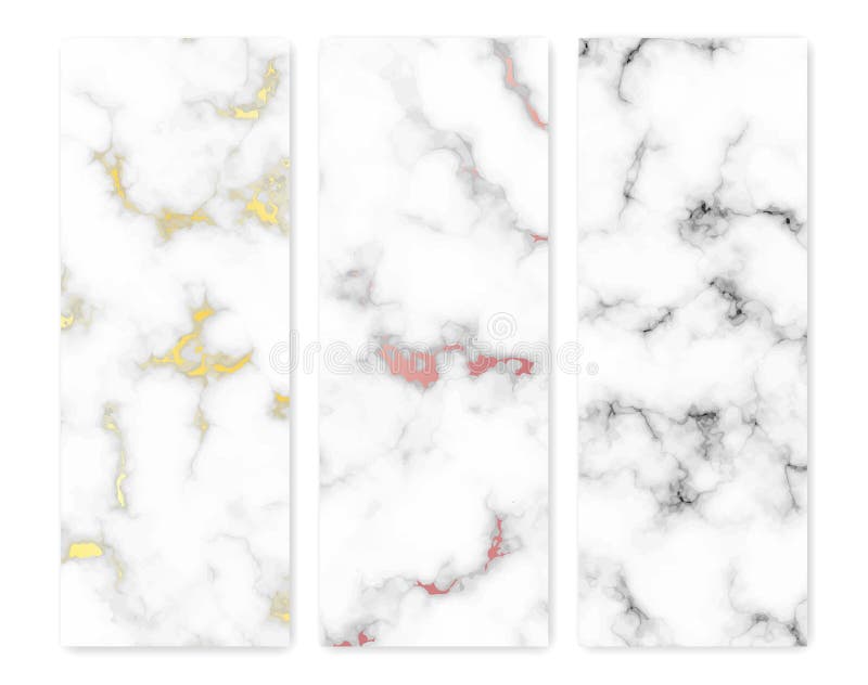 Set of Marble Texture Backgrounds Stock Vector - Illustration of ...