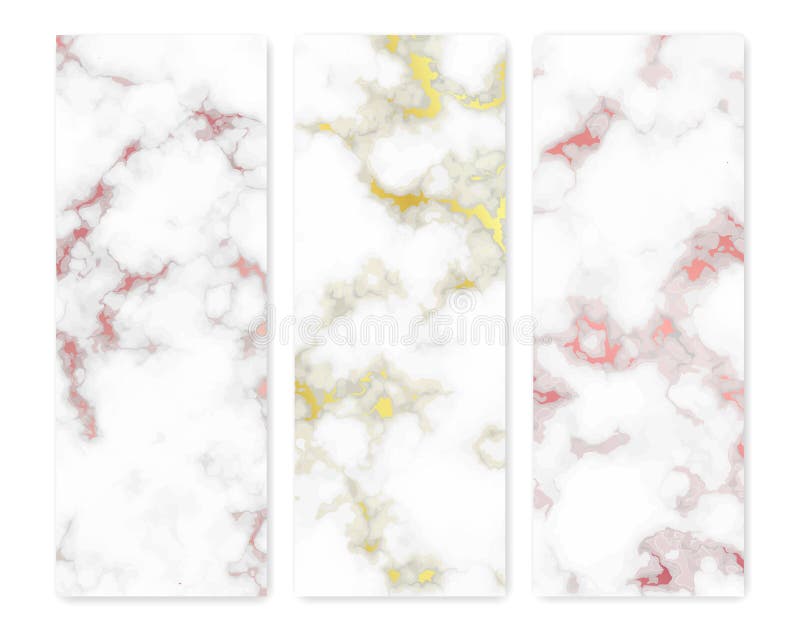 Set of Marble Texture Backgrounds Stock Vector - Illustration of vector ...