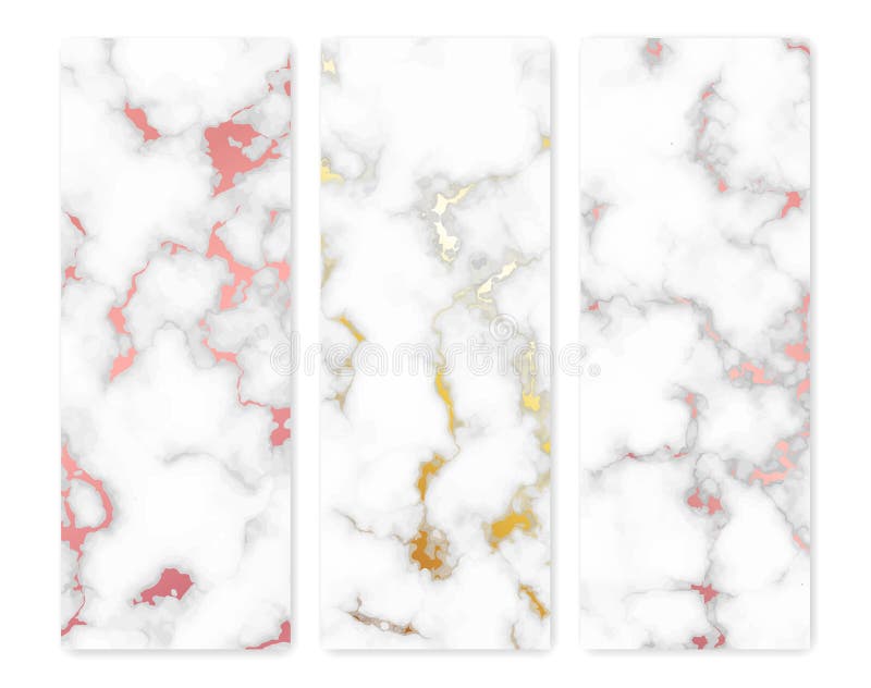 Set of Marble Texture Backgrounds Stock Vector - Illustration of ...