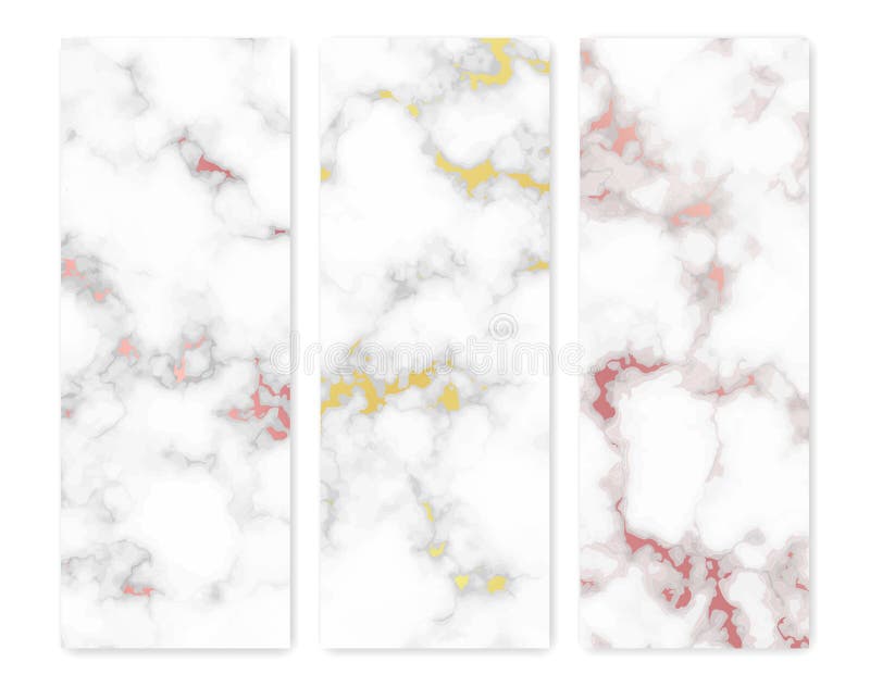 Set of Marble Texture Backgrounds Stock Vector - Illustration of ...