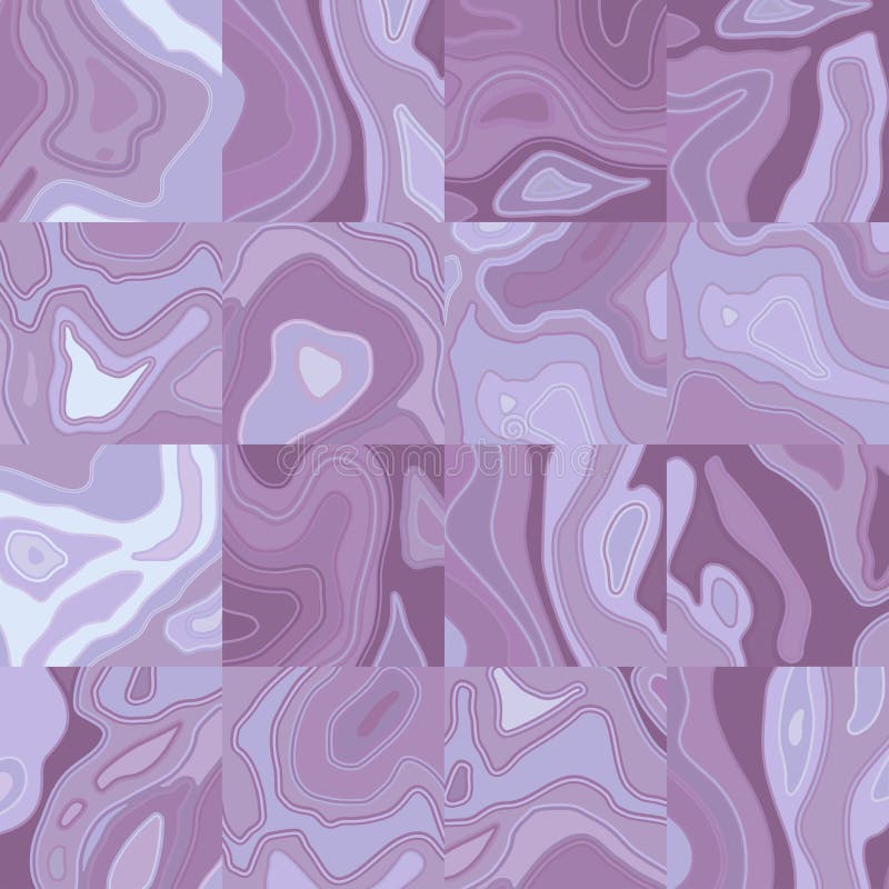 A Set of Marble Tiles, Pattern Stone, Decorative Abstract Background ...