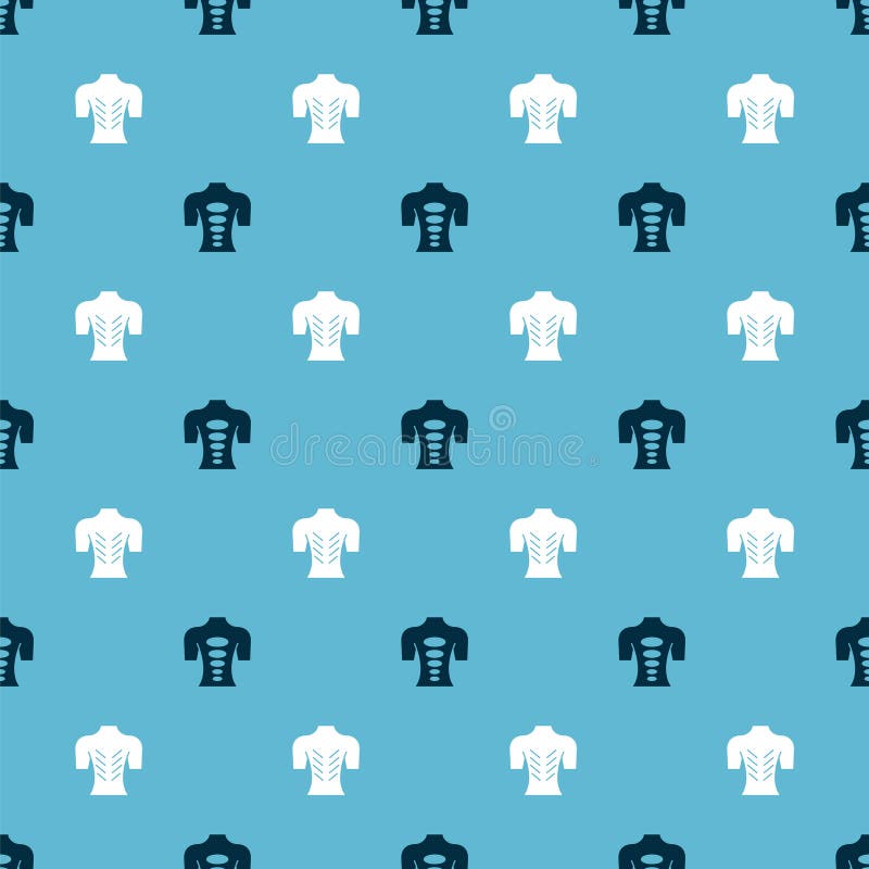 Set Massage Stone Therapy and on Seamless Pattern. Vector Stock Vector ...