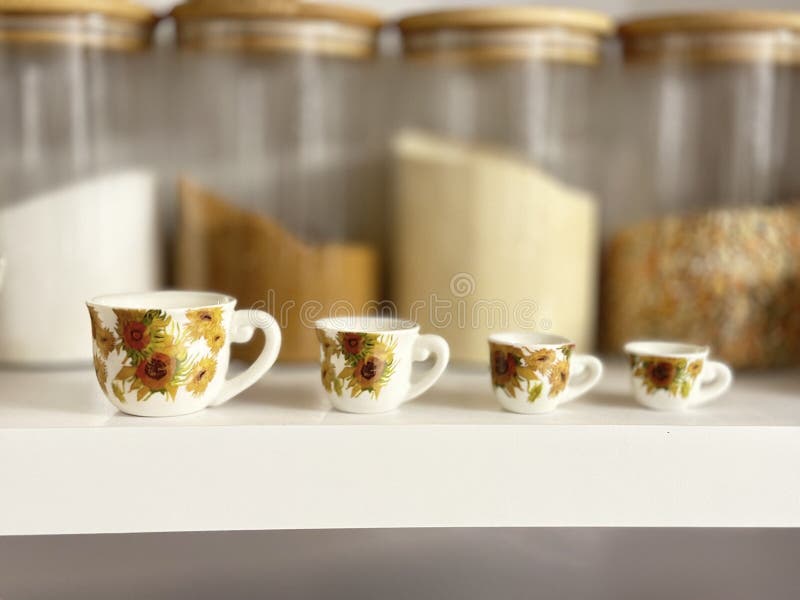 A set of measuring cups stock image. Image of meal, little - 330355051