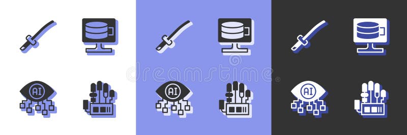 Katana Computer Stock Illustrations – 230 Katana Computer Stock ...
