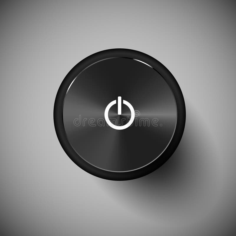 Set of Media Control Buttons. Stock Vector - Illustration of circle ...