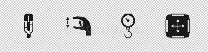 Set Medical Thermometer, Approximate Measurements, Hand Scale Spring ...